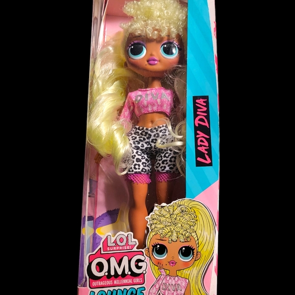 L.O.L. Surprise! | Toys | Omg Lounging Lady Diva In Box Like New | Poshmark